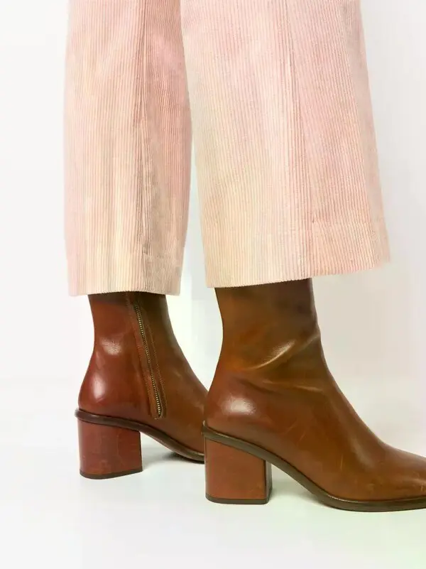 Chloé Cropped Corduroy Trousers - Pink