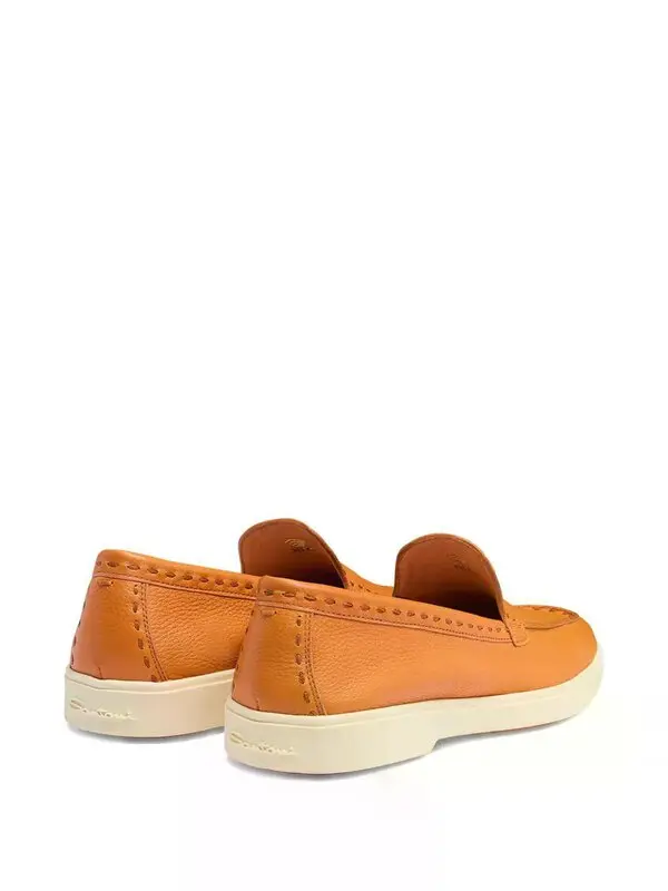 Santoni Round-toe Loafers