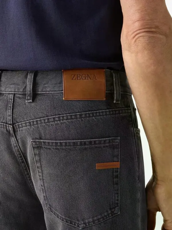 Zegna Stone-washed Denim Jeans