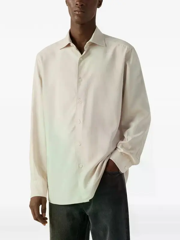 Zegna Long-sleeve Shirt - Neutrals