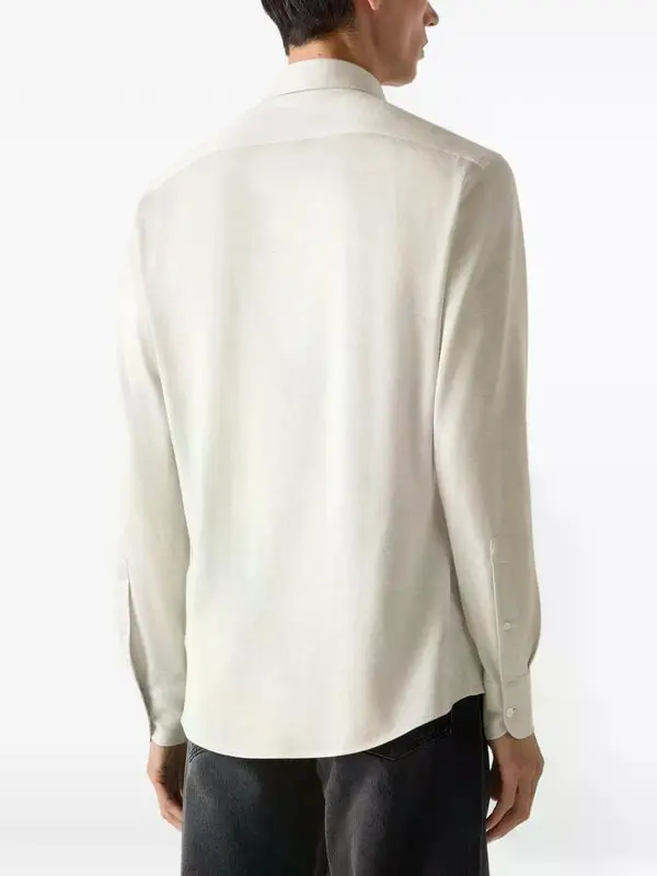 Zegna White Shirt - Neutrals