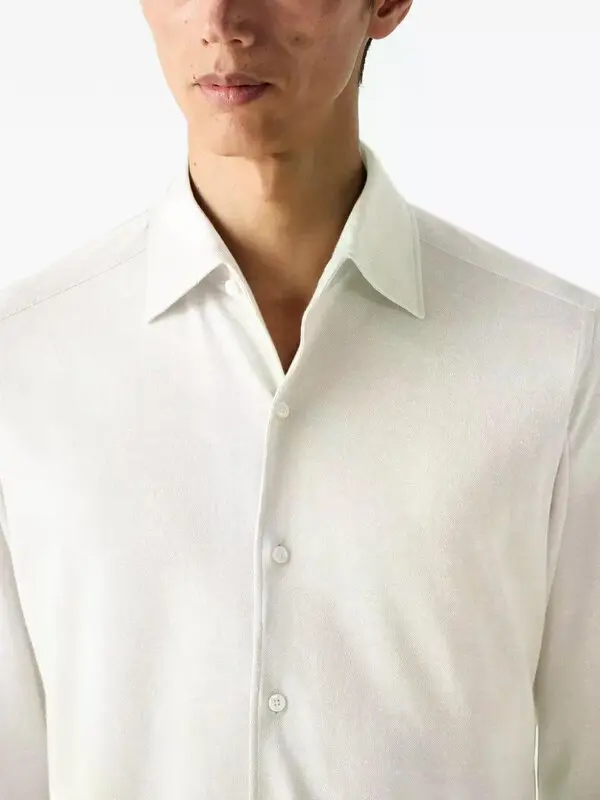 Zegna White Shirt - Neutrals