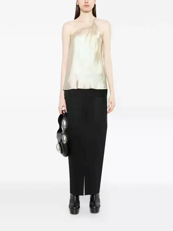 Rick Owens One-shoulder Sleeveless Top - Neutrals