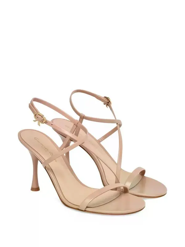 GIANVITO ROSSI Ascent Strappy Sandals - Neutrals