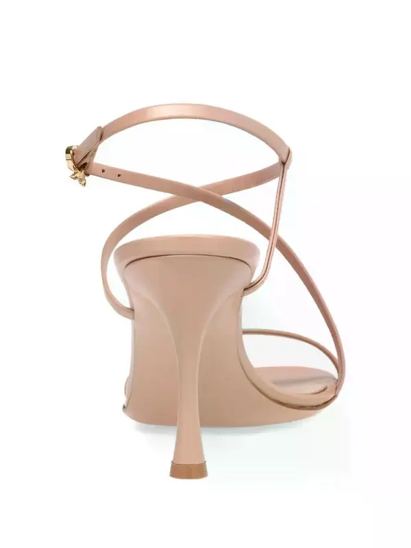 GIANVITO ROSSI Ascent Strappy Sandals - Neutrals