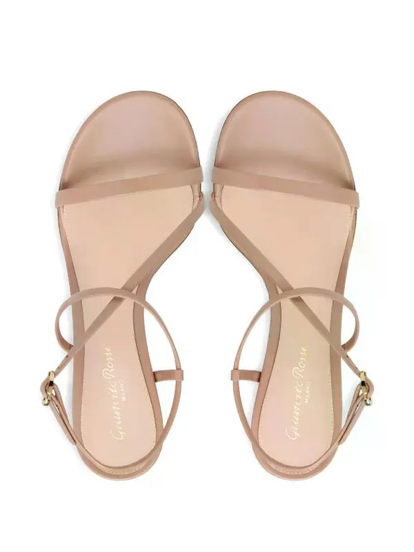 GIANVITO ROSSI Ascent Strappy Sandals - Neutrals
