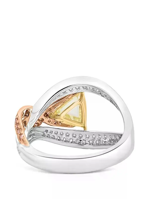 HYT JEWELRY Rose-shape Diamond Cocktail Ring