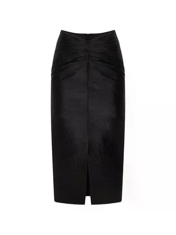 LANVIN Twist Detail Midi Skirt