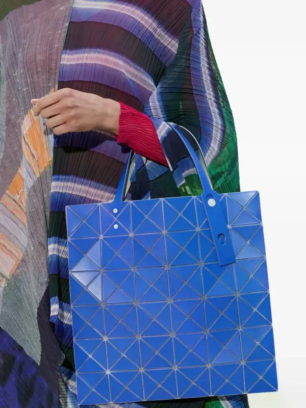 Issey Miyake Geometric Panel Tote Bag