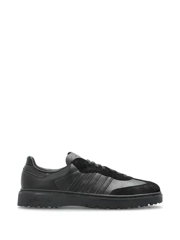 Adidas Samba Lx Panelled Lace-up Sneakers - Black