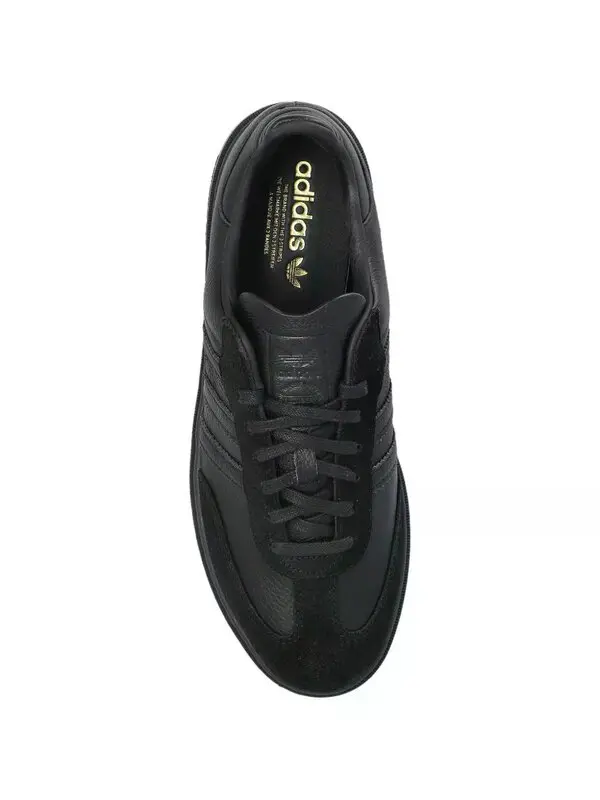 Adidas Samba Lx Panelled Lace-up Sneakers - Black