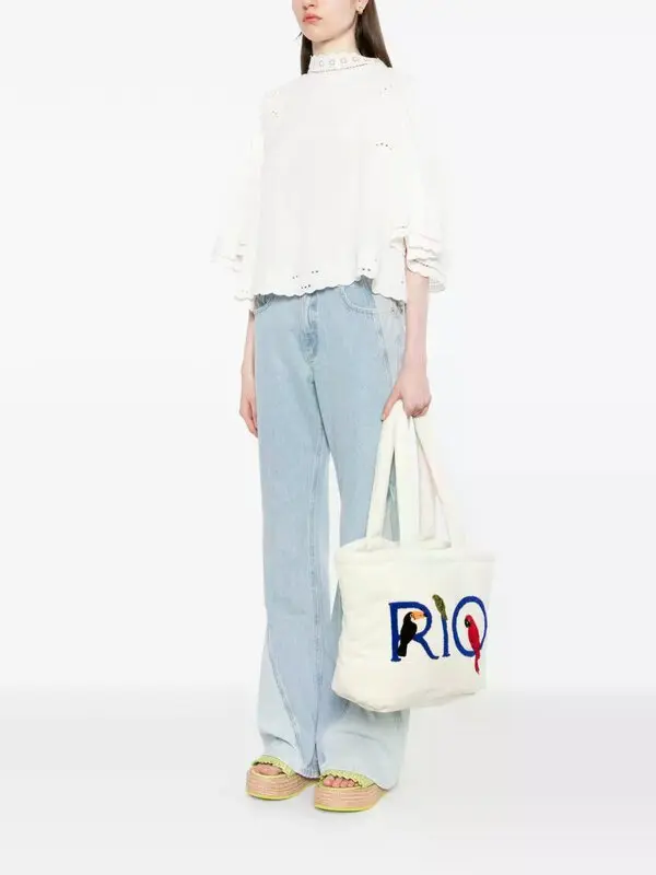 Farm Rio Tote Bag - Neutrals
