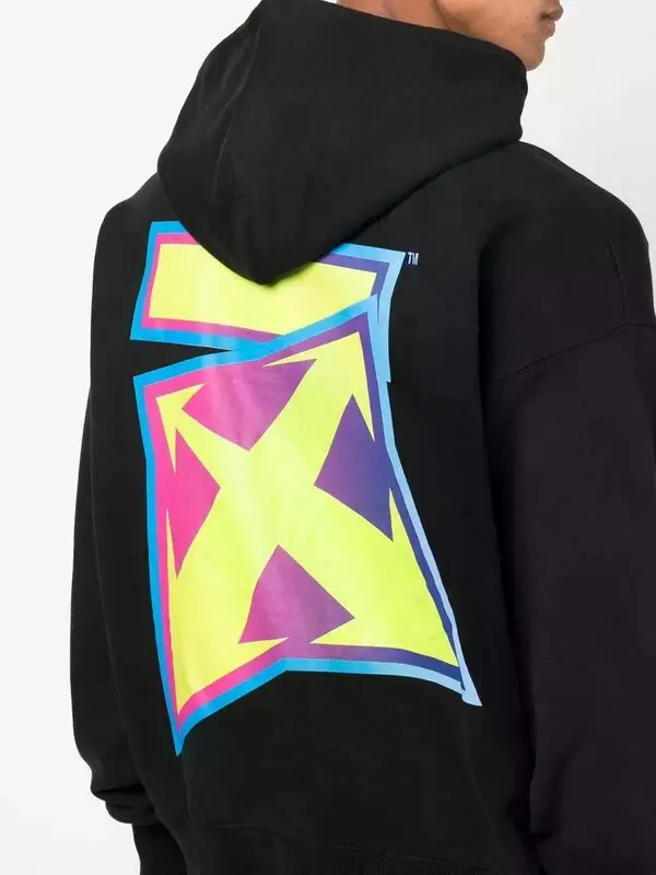 Off-White Logo-print Drawstring Hoodie