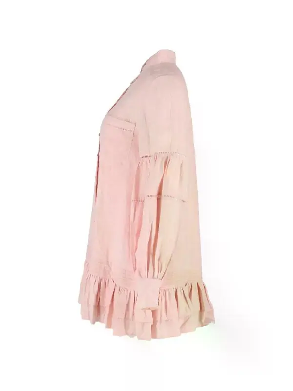 Aje Lotus Ruffle Mini Dress