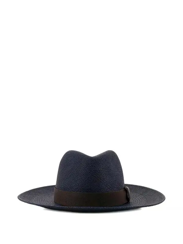 Brunello Cucinelli Ribbon Hat - Blue