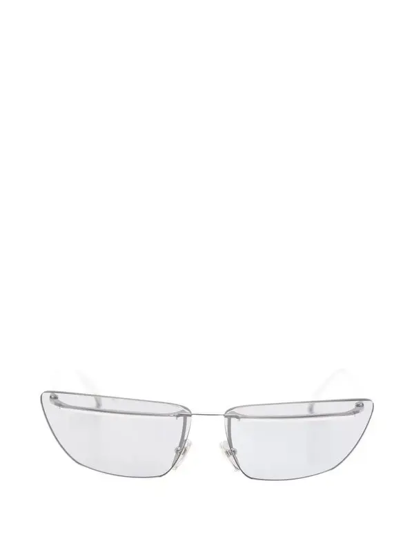Prada Geometric Frame Sunglasses