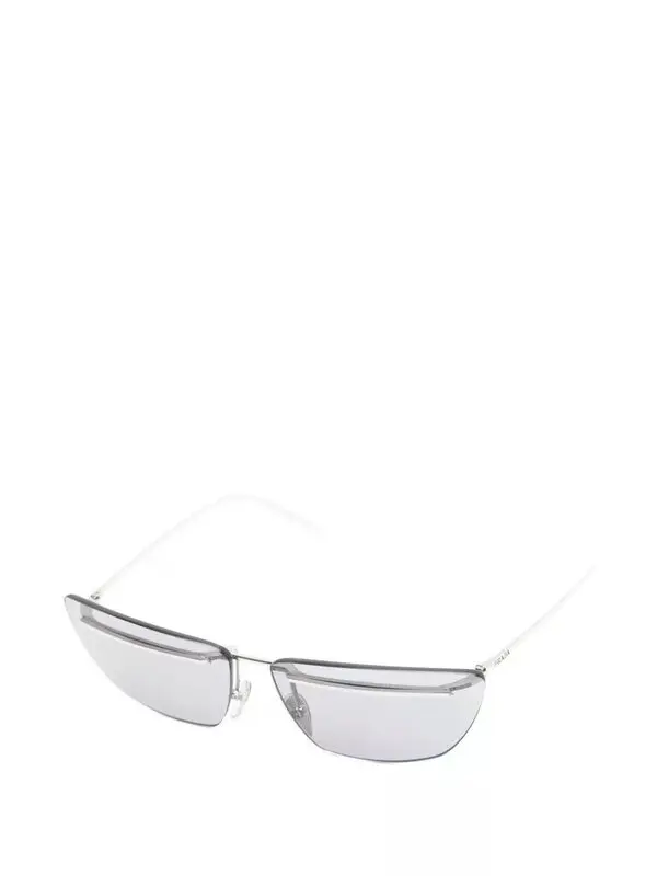 Prada Geometric Frame Sunglasses