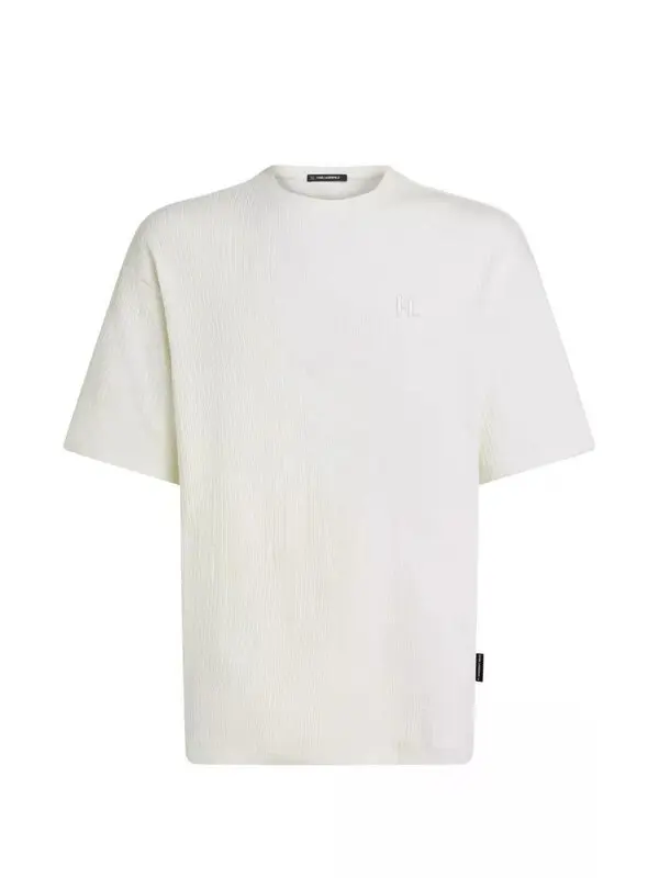 Karl Lagerfeld Textured Monogram T-shirt