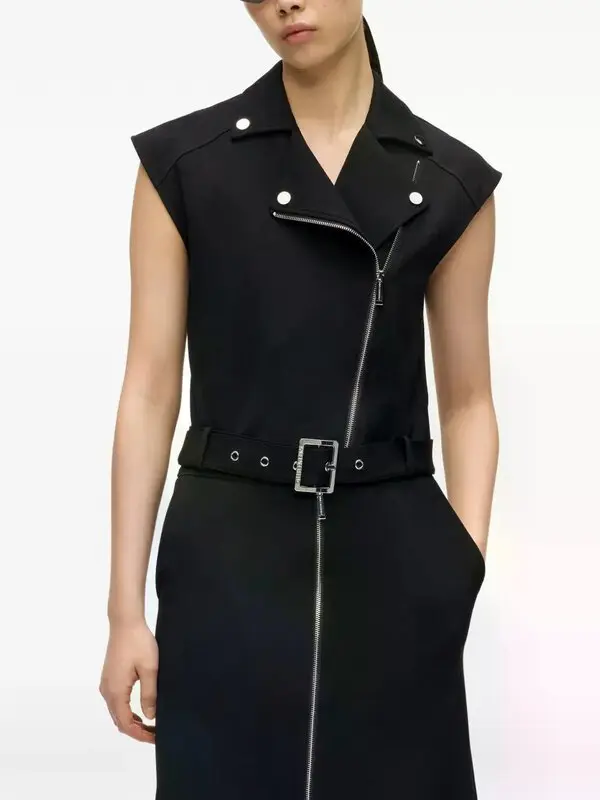 Karl Lagerfeld Sleeveless Biker Jacket