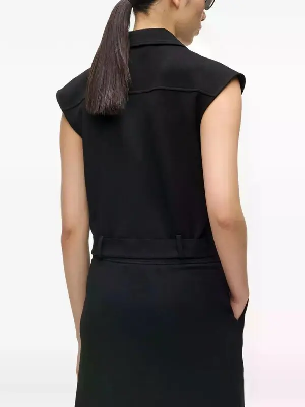 Karl Lagerfeld Sleeveless Biker Jacket