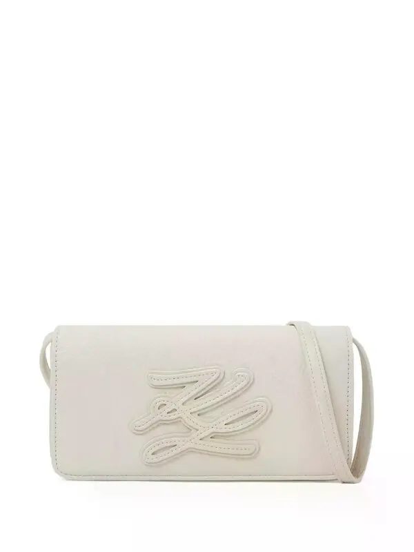 Karl Lagerfeld Mini K/autograph Cross Body Bag - Neutrals