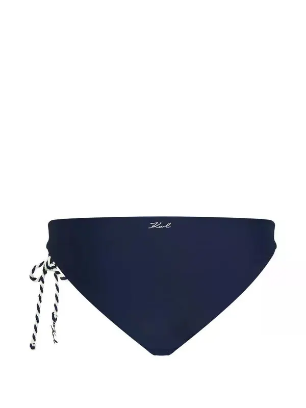 Karl Lagerfeld Signature Nautical Bikini Bottom