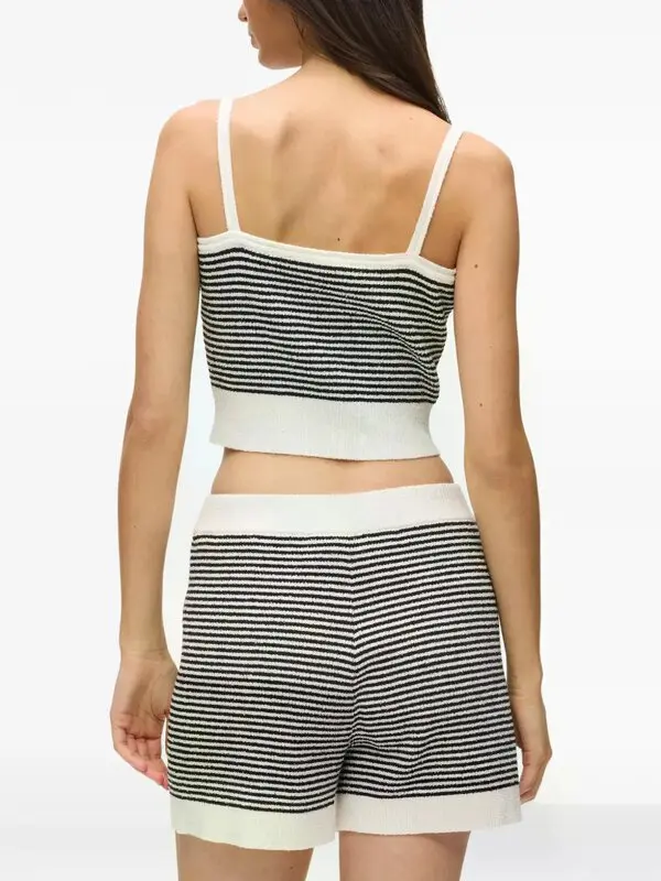 Karl Lagerfeld Striped Knit Top
