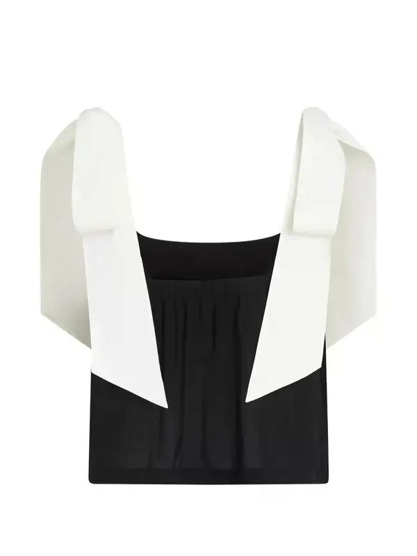 Karl Lagerfeld Signature Bow Detail Beach Top
