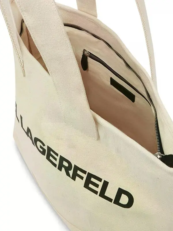 Karl Lagerfeld Logo Detail Tote Bag