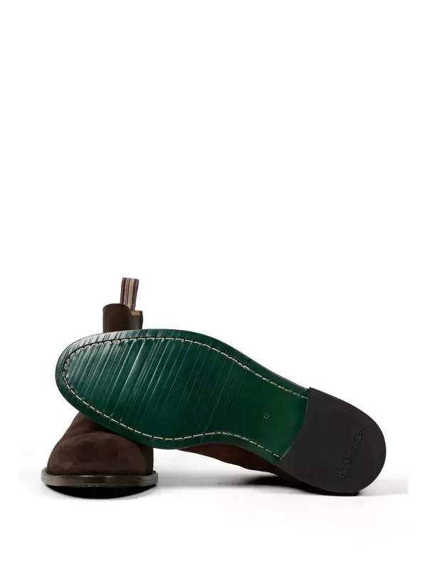Paul Smith Suede Chelsea Boots With Elastic Panels