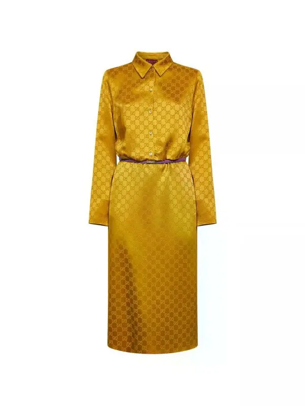 Gucci Jacquard Midi Dress