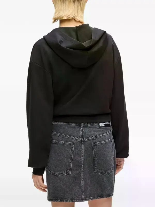 Karl Lagerfeld Lace-up Hoodie