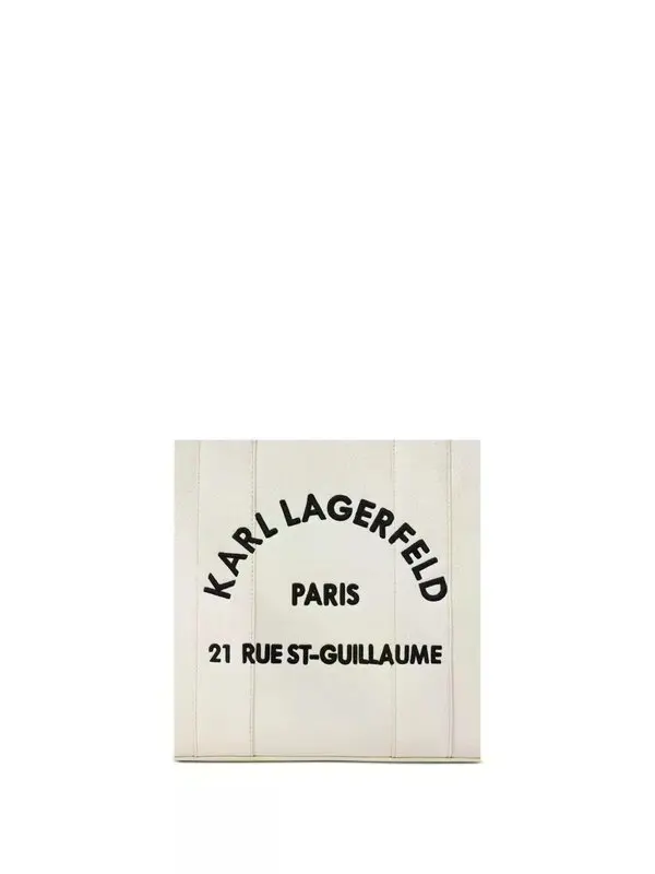 Karl Lagerfeld Medium Rue St-guillaume Tote Bag - Neutrals