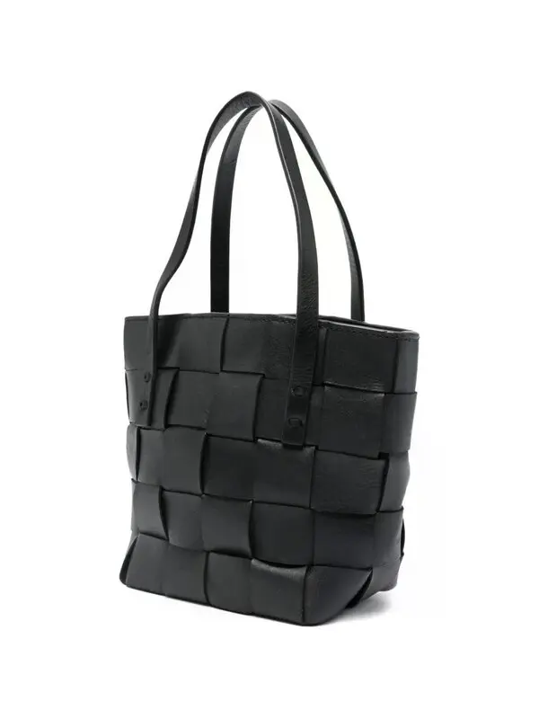 P.a.r.o.s.h Leather Tote Bag - Black