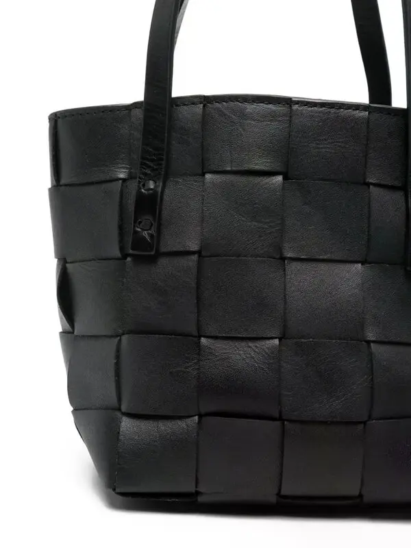 P.a.r.o.s.h Leather Tote Bag - Black