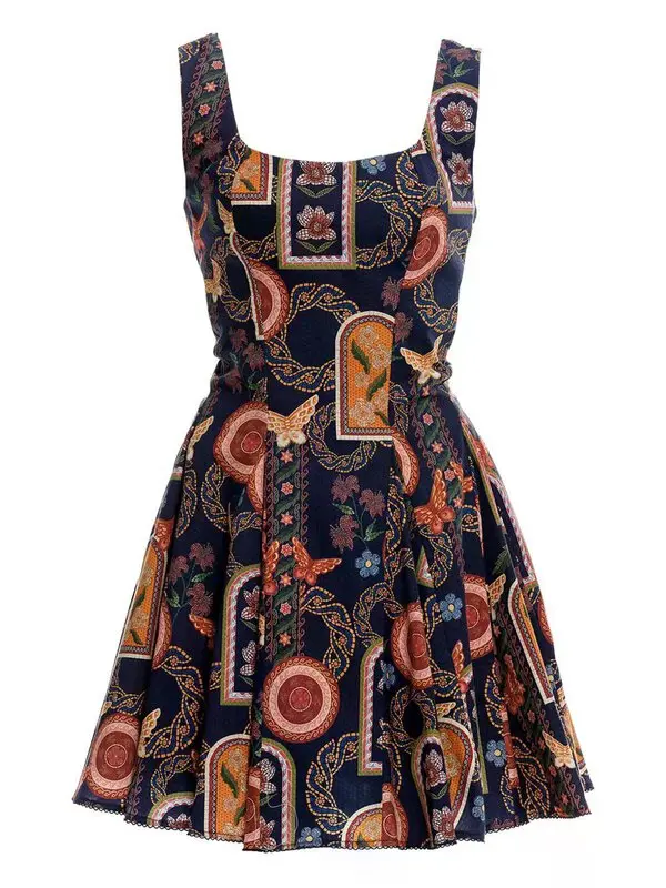 Agua Bendita Kristen Fiore Dress - Black