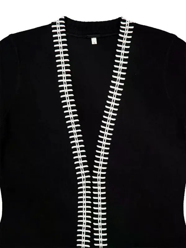 Johanna Ortiz Eternal Cardigan With Contrasting Trims