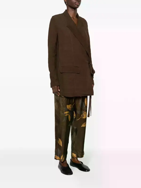 UMA WANG Khloe Wrap-around Blazer