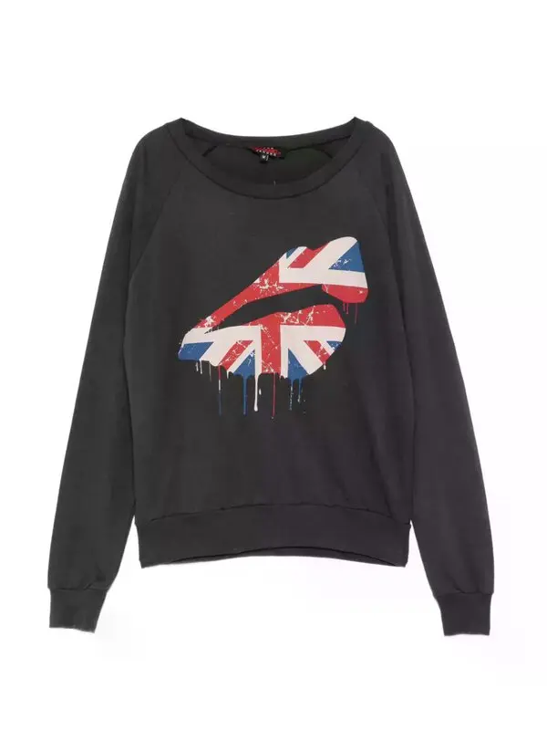 JADE JAGGER Logo-print Long-sleeve T-shirt