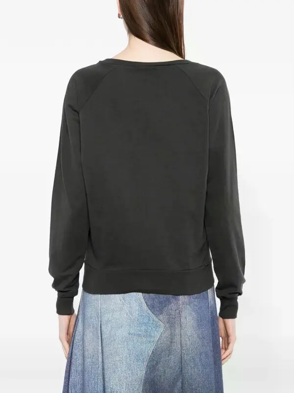 JADE JAGGER Logo-print Long-sleeve T-shirt