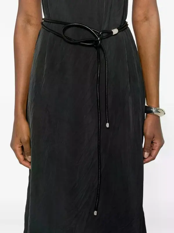 UMA WANG Spaghetti Strap Midi Dress