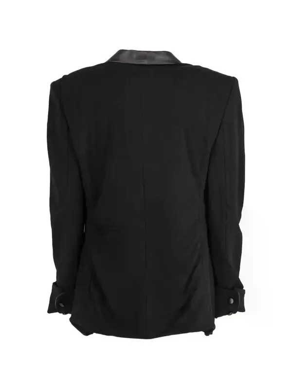 BASILE Padded-shoulders Blazer
