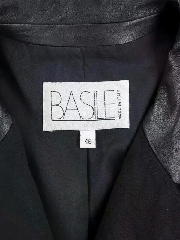 BASILE Padded-shoulders Blazer