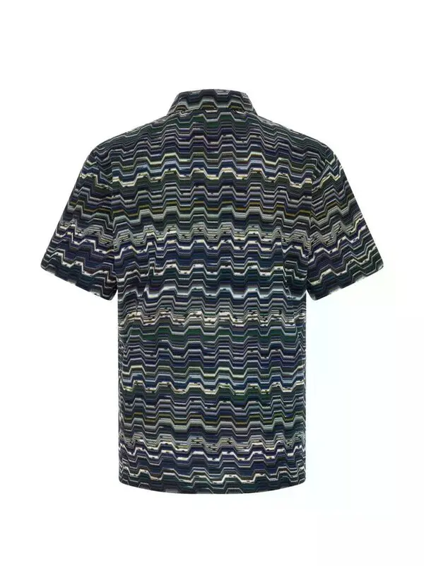 Missoni Zig-zag-pattern Polo Shirt