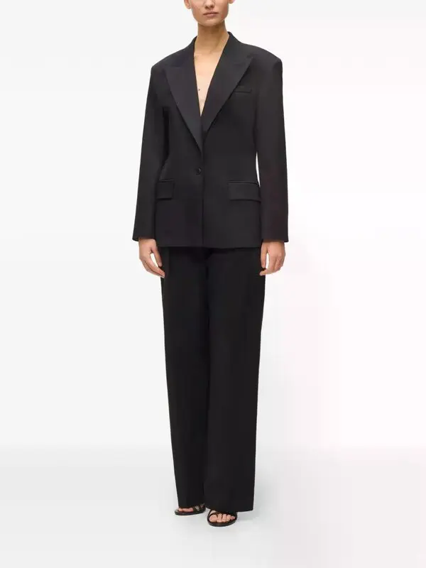 Karl Lagerfeld X Amber Valletta Single-breasted Blazer