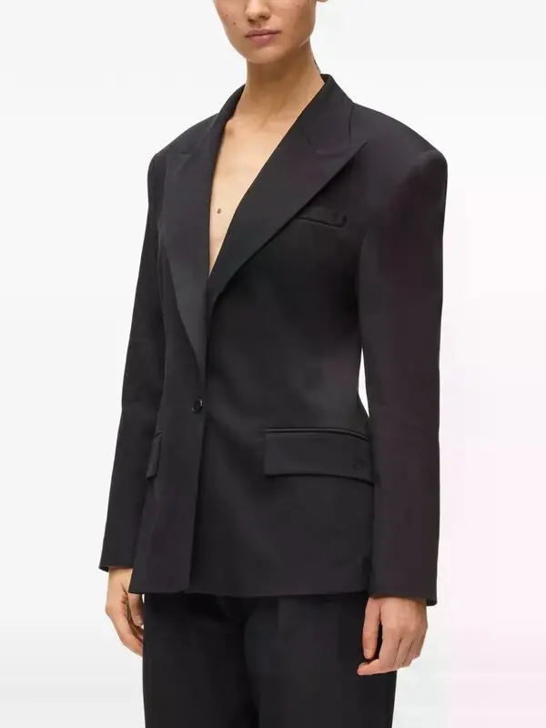 Karl Lagerfeld X Amber Valletta Single-breasted Blazer
