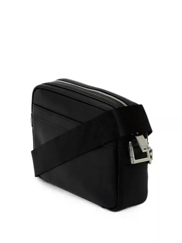 Karl Lagerfeld Logo Patch Messenger Bag - Black