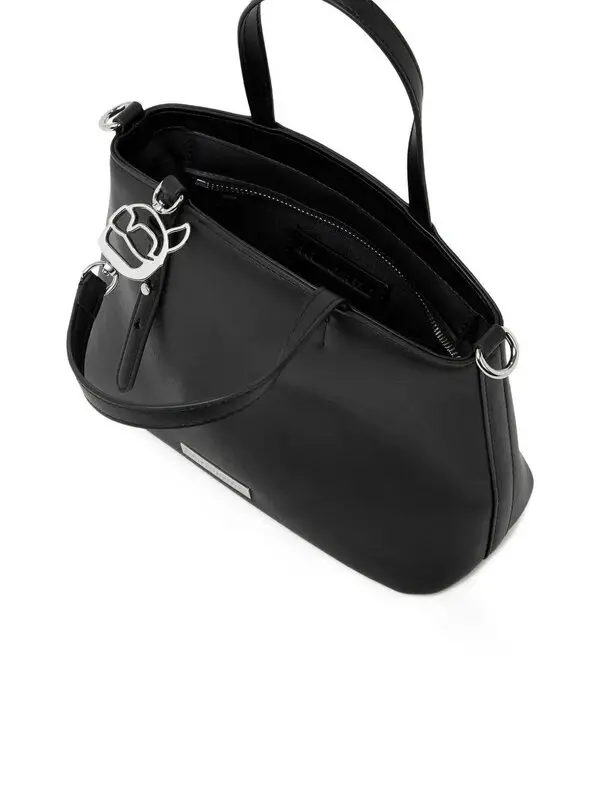 Karl Lagerfeld Small Logo Plaque Tote Bag