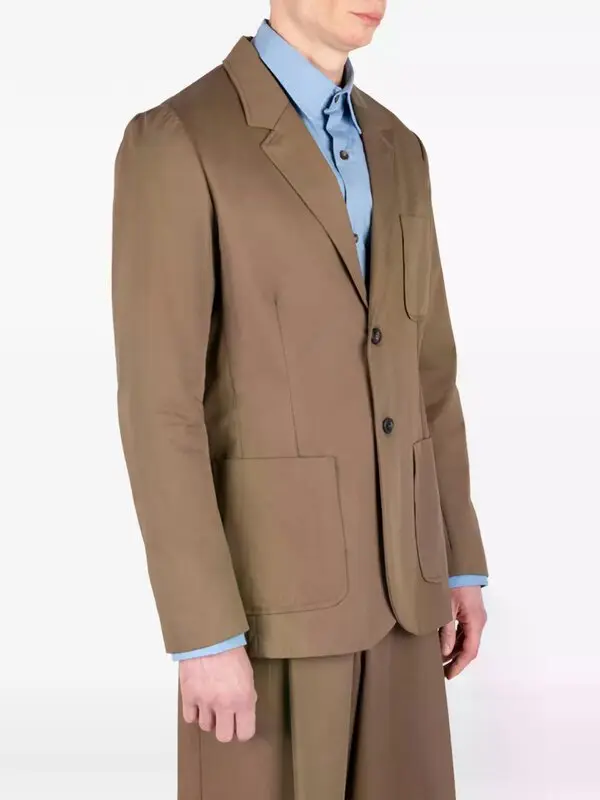 SOCIETE ANONYME Patch-pocket Two-button Jacket