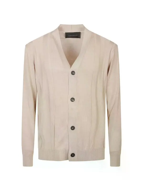 Tagliatore V-neck Cardigan With Button Fastening